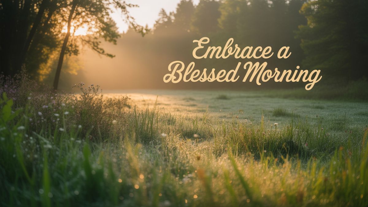85+ Beautiful Good Morning Blessings With Images (2026)